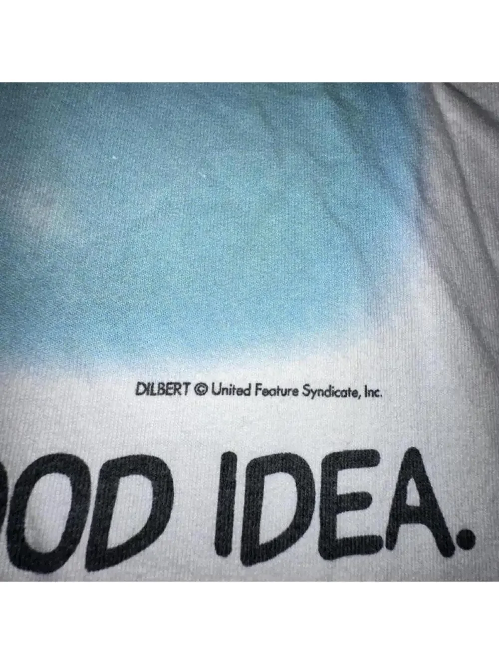 Shirts | Vintage 9s Dilbert Casual Day Office Humor Tee Made In Usa ...